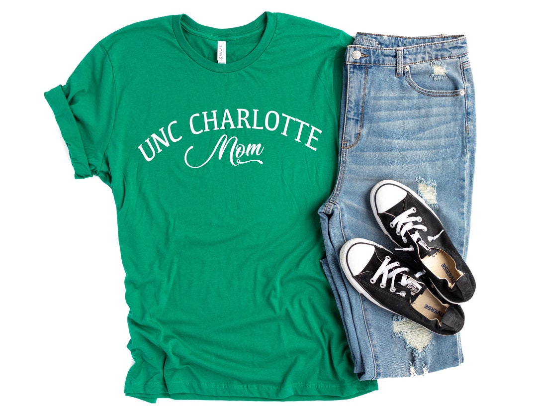 Mom College Tshirt UNC Charlotte Mom Shirt Customizable College Parent ...
