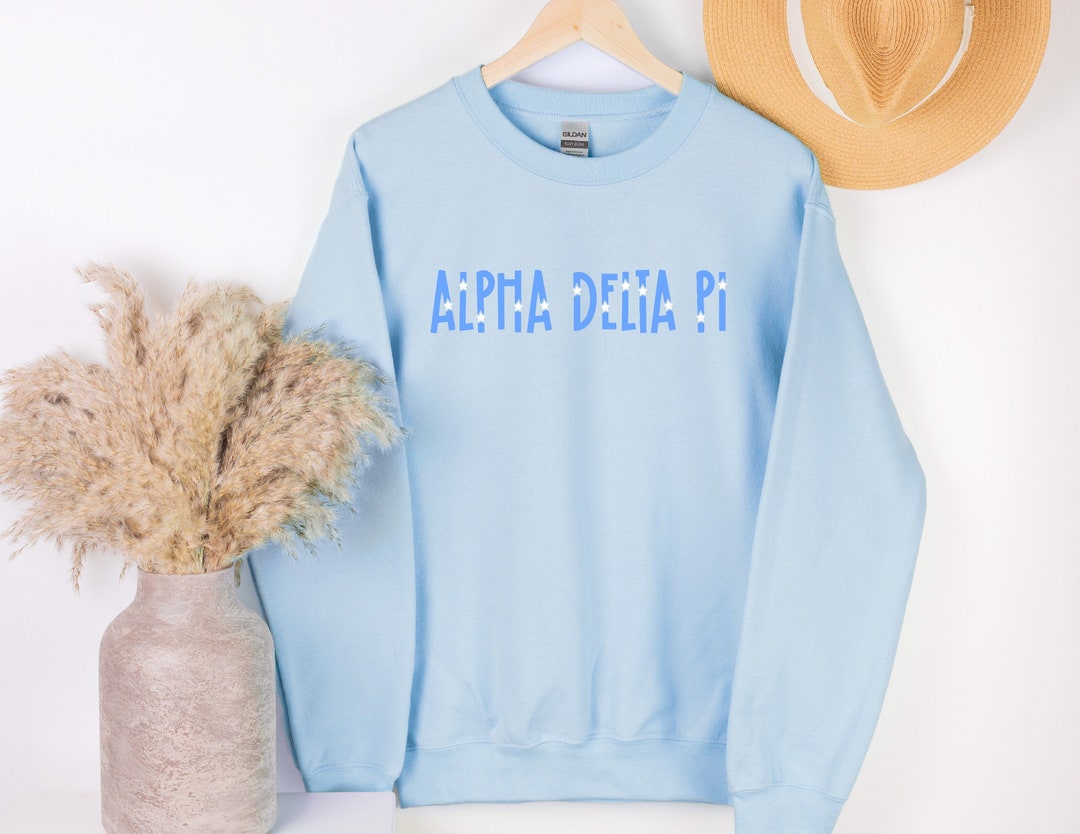Custom Sorority Sweatshirt, Trendy Sorority Gift Pullover, Adpi, Kappa ...