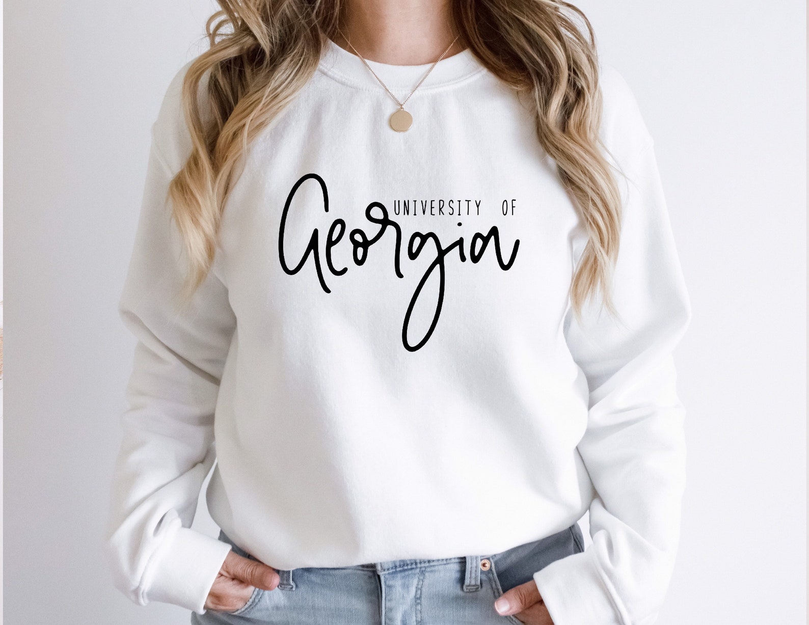 Custom College Cursive Font Sweatshirtvanderbilt/ University - Etsy