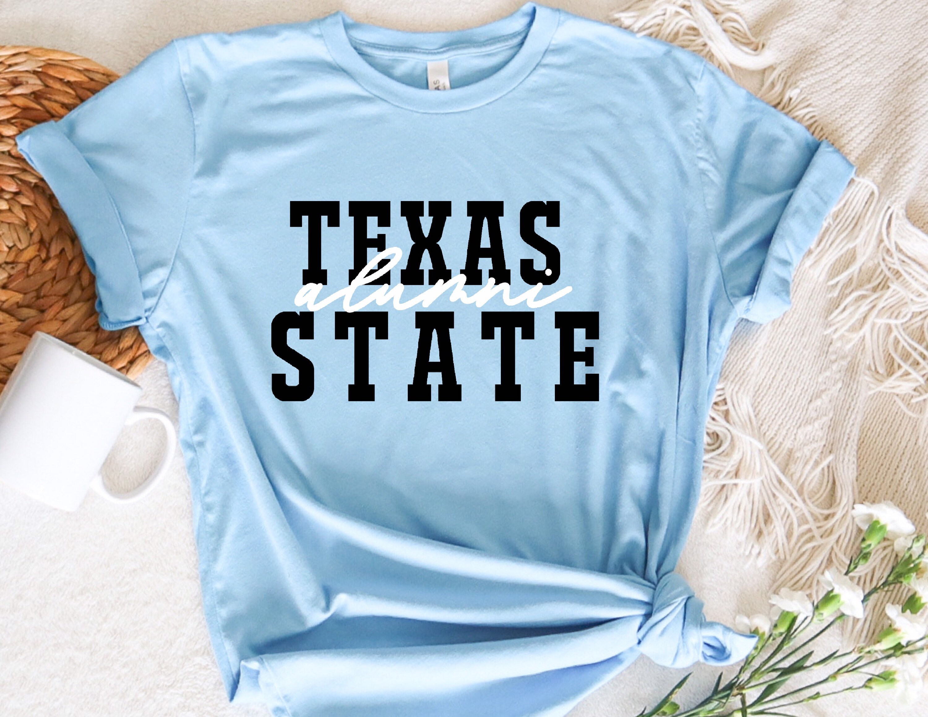 College Block Letter Alumni Shirt Any College Alumni Shirt T - Etsy