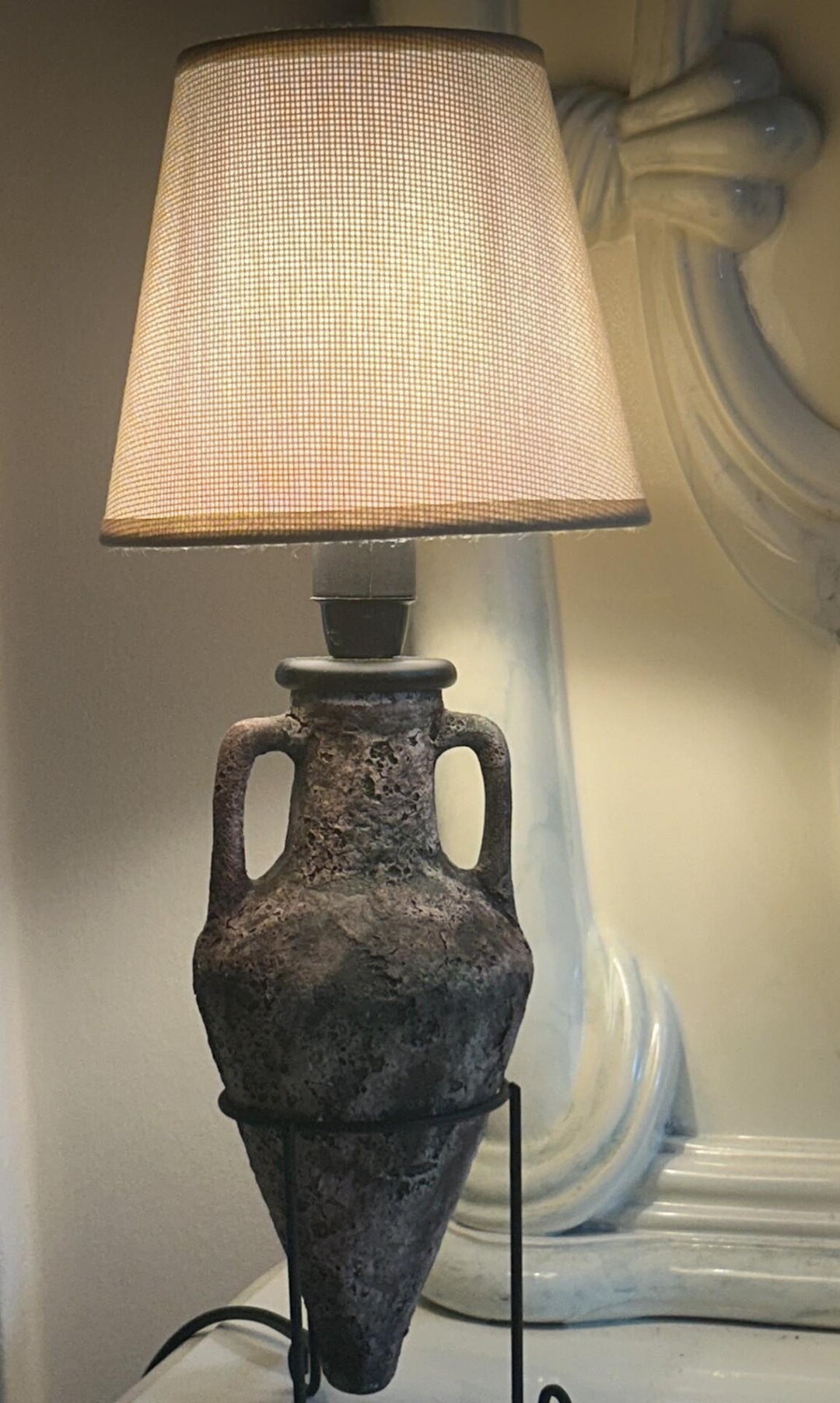 Unique Light,gift,small Lampshade Amphora,amazing Home Gift, Antique ...