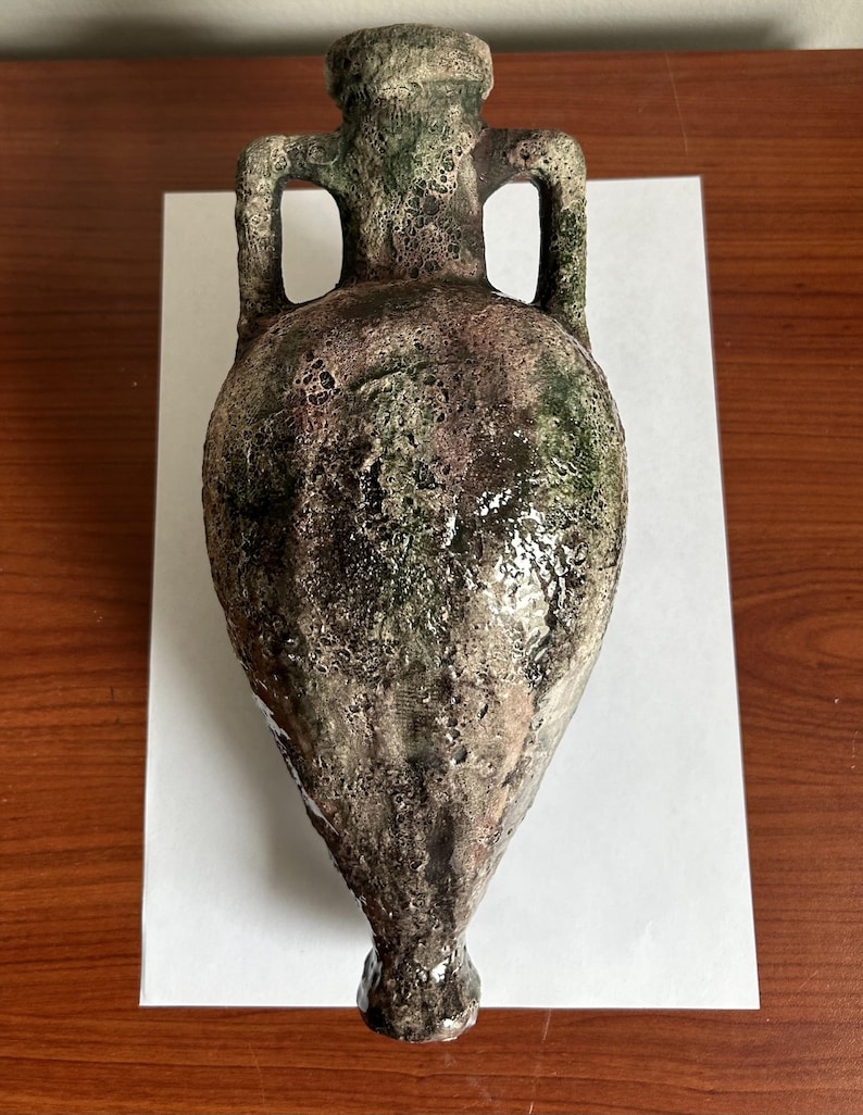 Ancient Amphora,ancient Painting,handmade, Ceramic Art,special Gift ...