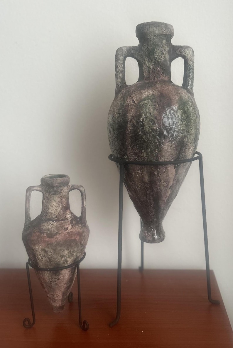 Ancient Amphora,ancient Painting,handmade, Ceramic Art,special Gift ...