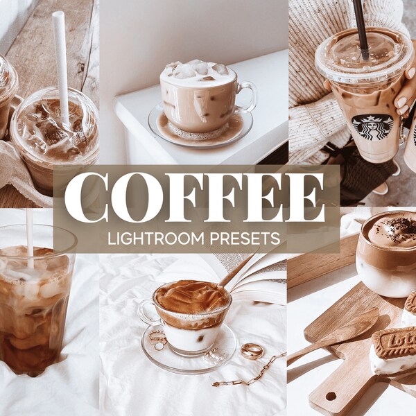 Coffee Lightroom Preset - Etsy