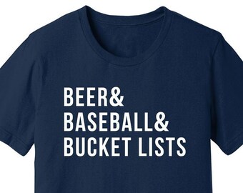 Bucket List T Shirt - Etsy