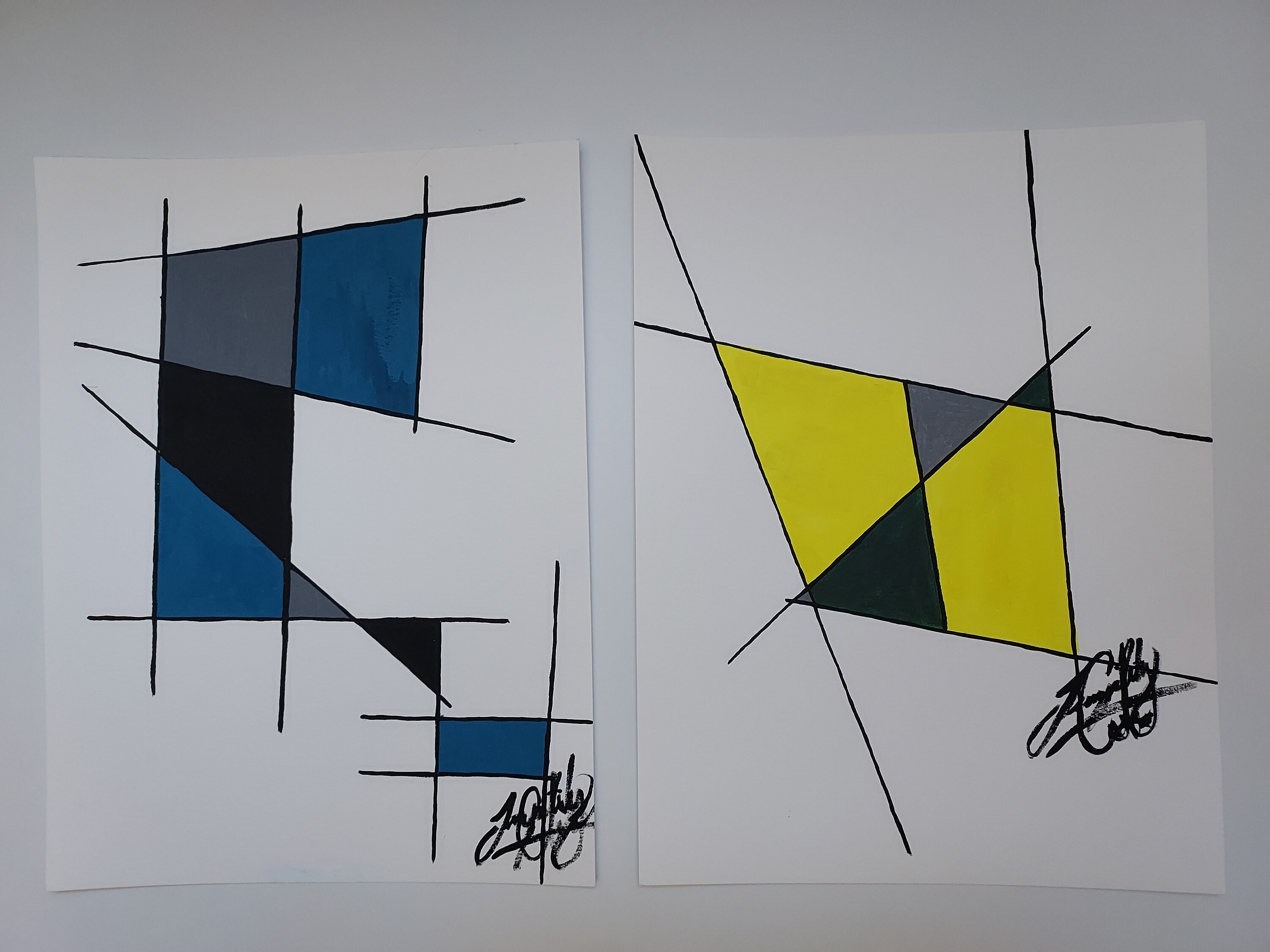 Colored Block Wall Clip Art