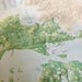Landforms of Michigan Map Poster - Etsy