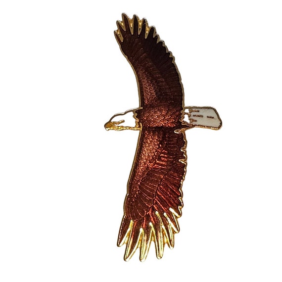 Vintage William Spear Eagle Enamel Brooch - Gem Vintage William Spear Eagle Enamel Brooch - Gem