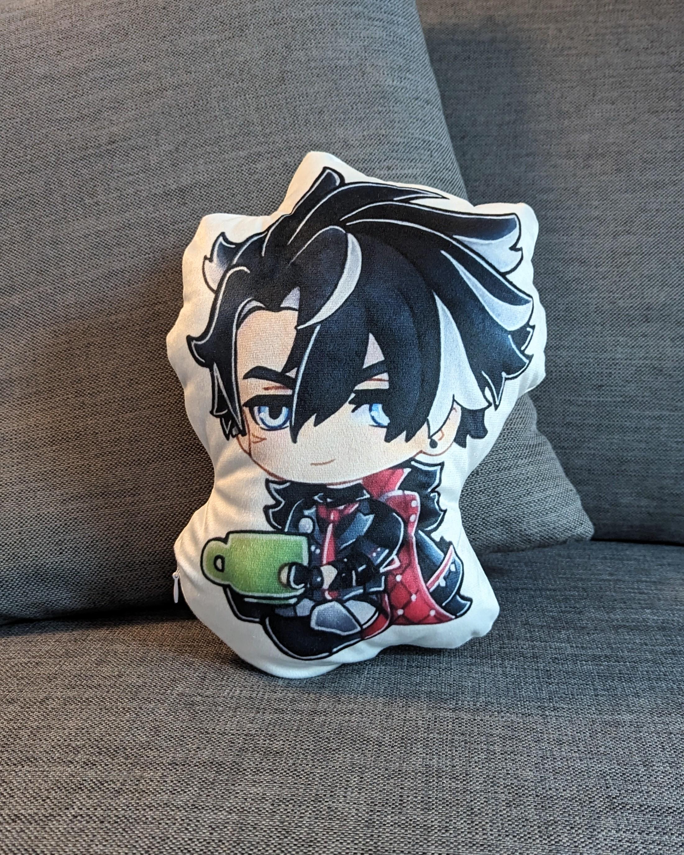Wriothesley Fanmade Merchandise, Genshin Impact Sticker Keychain ...