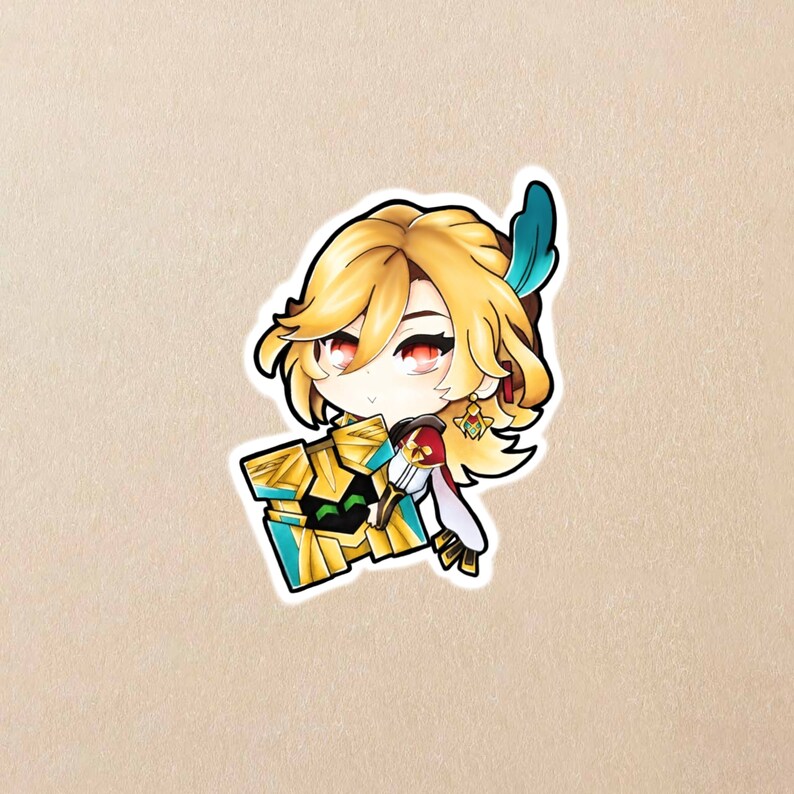 Genshin Impact Sticker Kaveh Sticker Fanart Geschenke - Etsy Portugal
