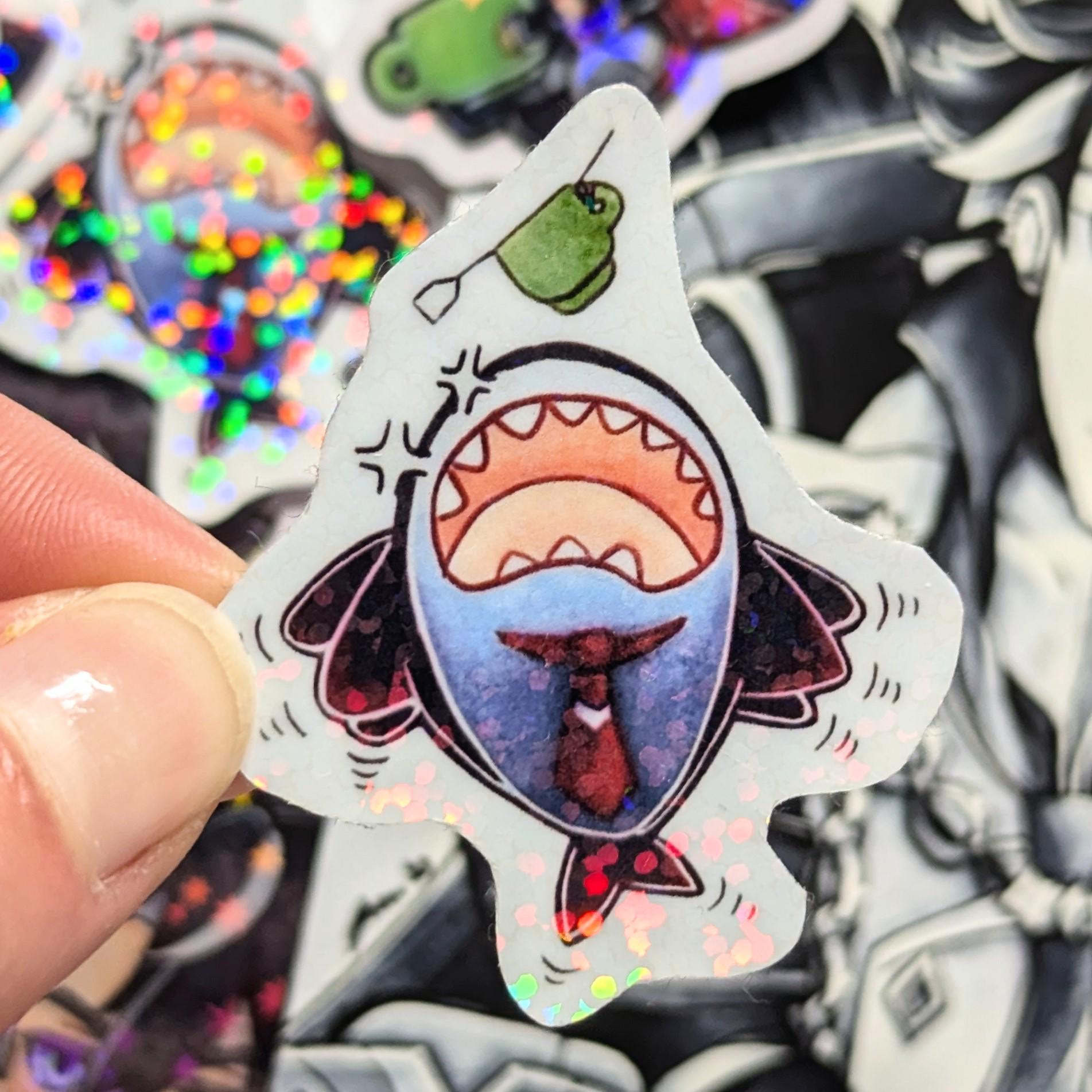 Wriothesley Fanmade Merchandise, Genshin Impact Sticker Keychain ...
