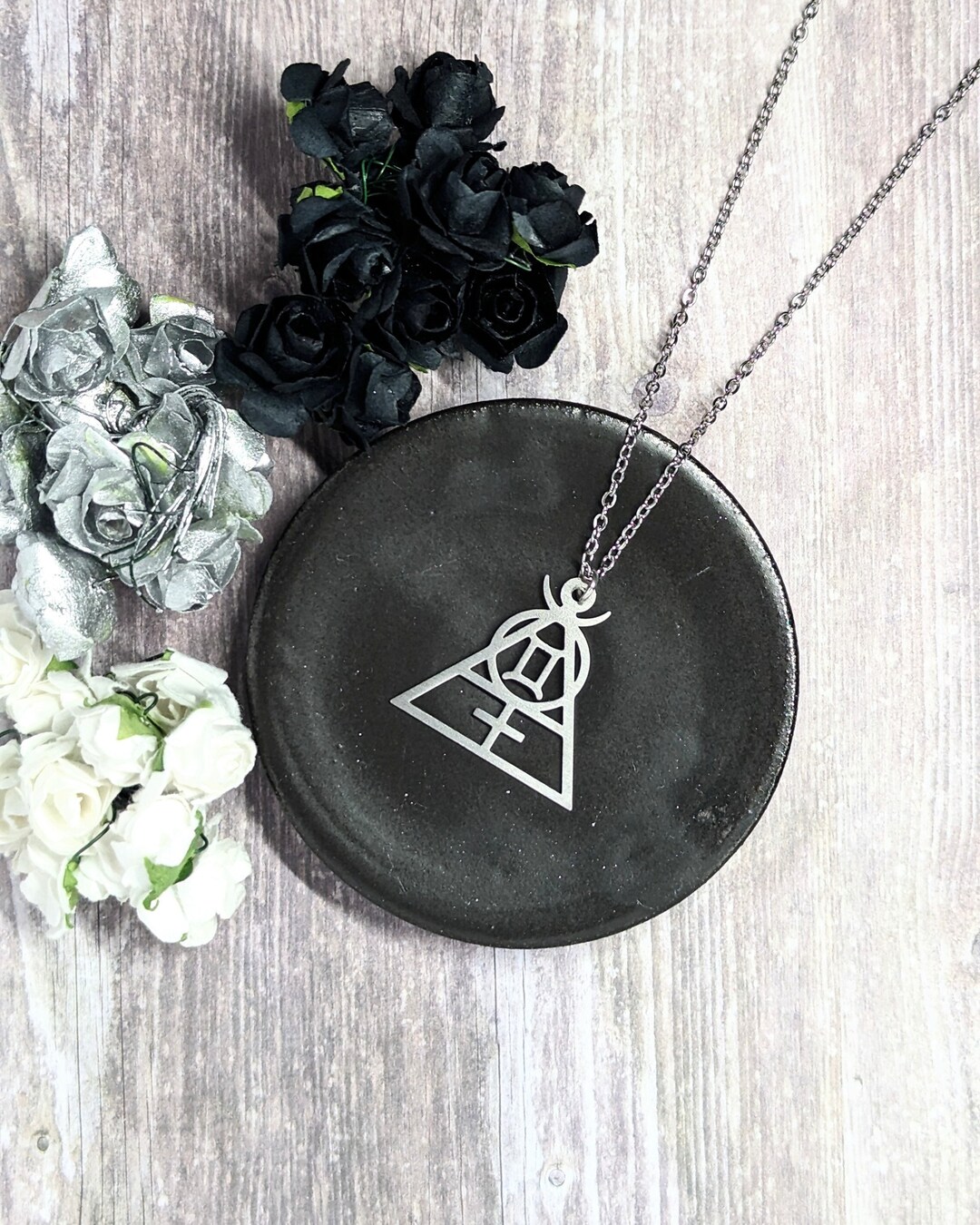 Zodiac Sign Gemini Gothic Necklace Zodiac Necklace Zodiac Jewelry ...