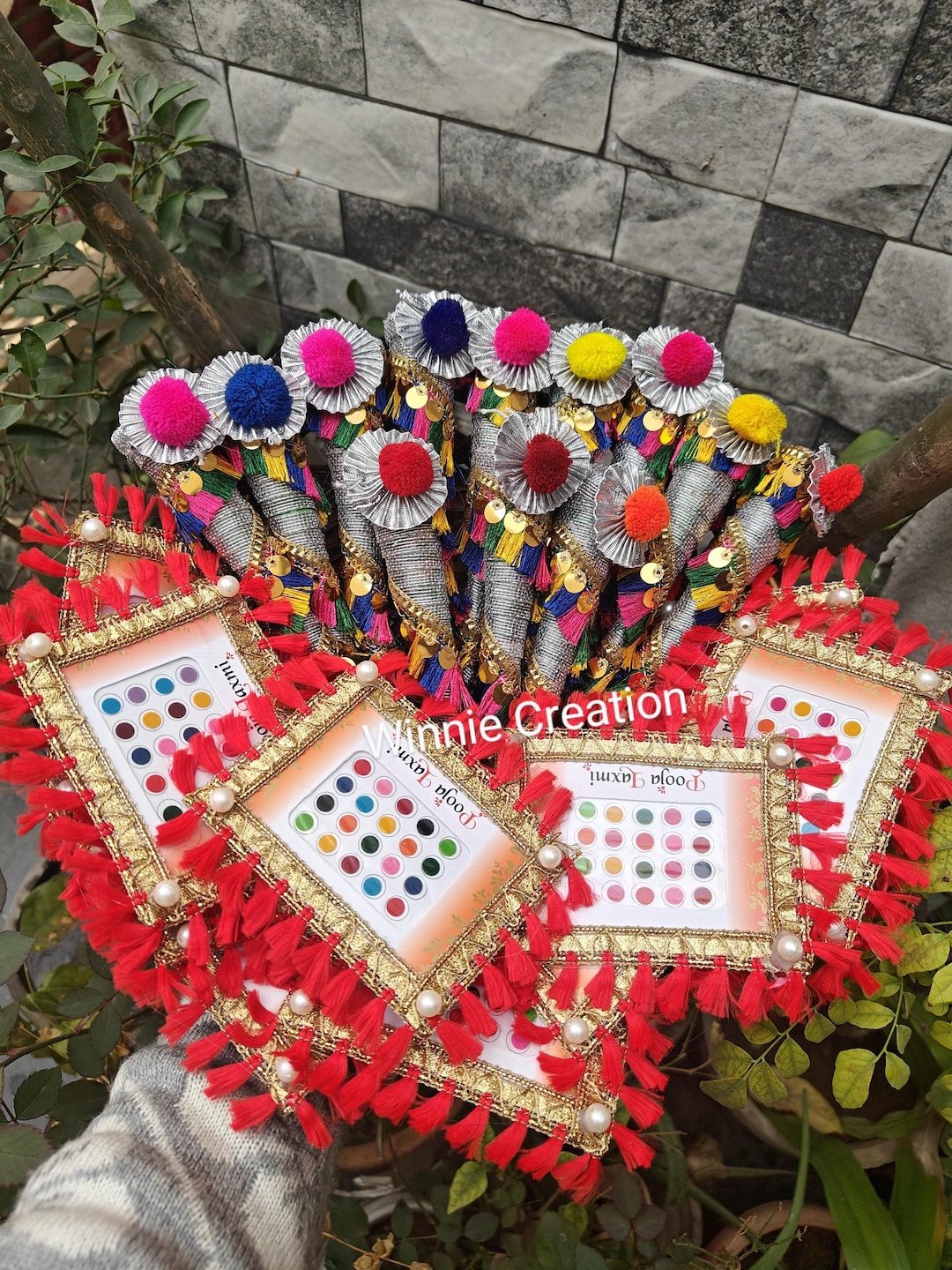 Combo of Mehandicone and Bindi Patta (10 Combo Pack)wedding Mehandi ...
