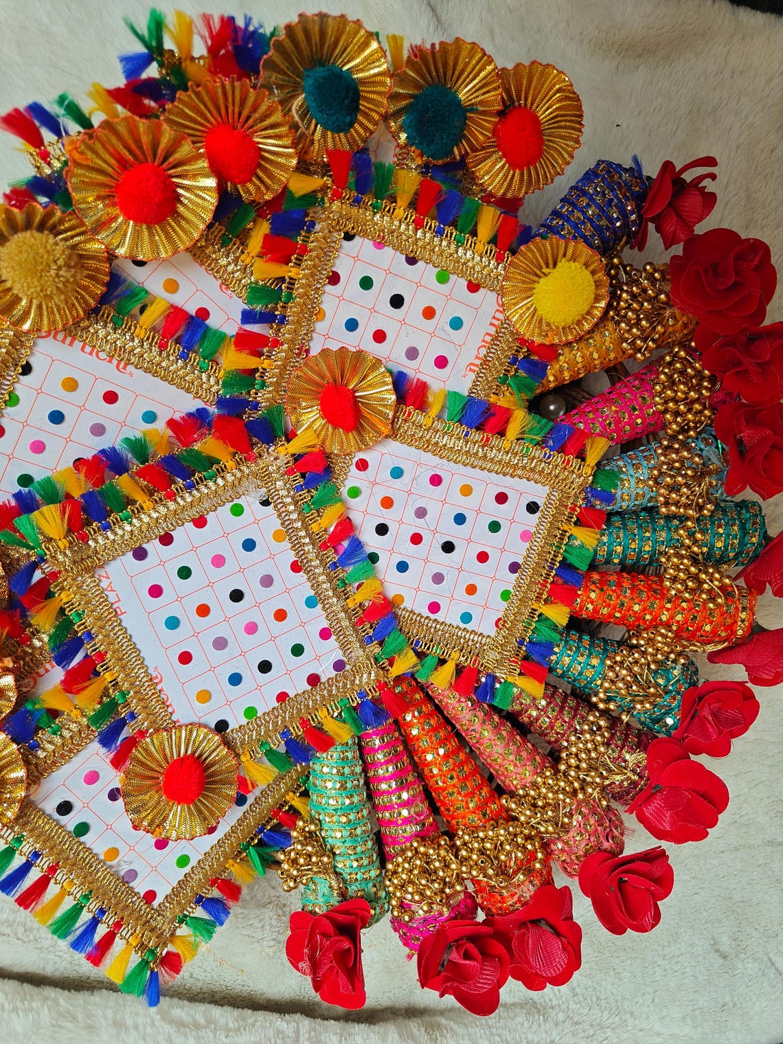 Combo of Mehandicone and Bindi Patta (12combo Pack)wedding Mehandi Gift ...