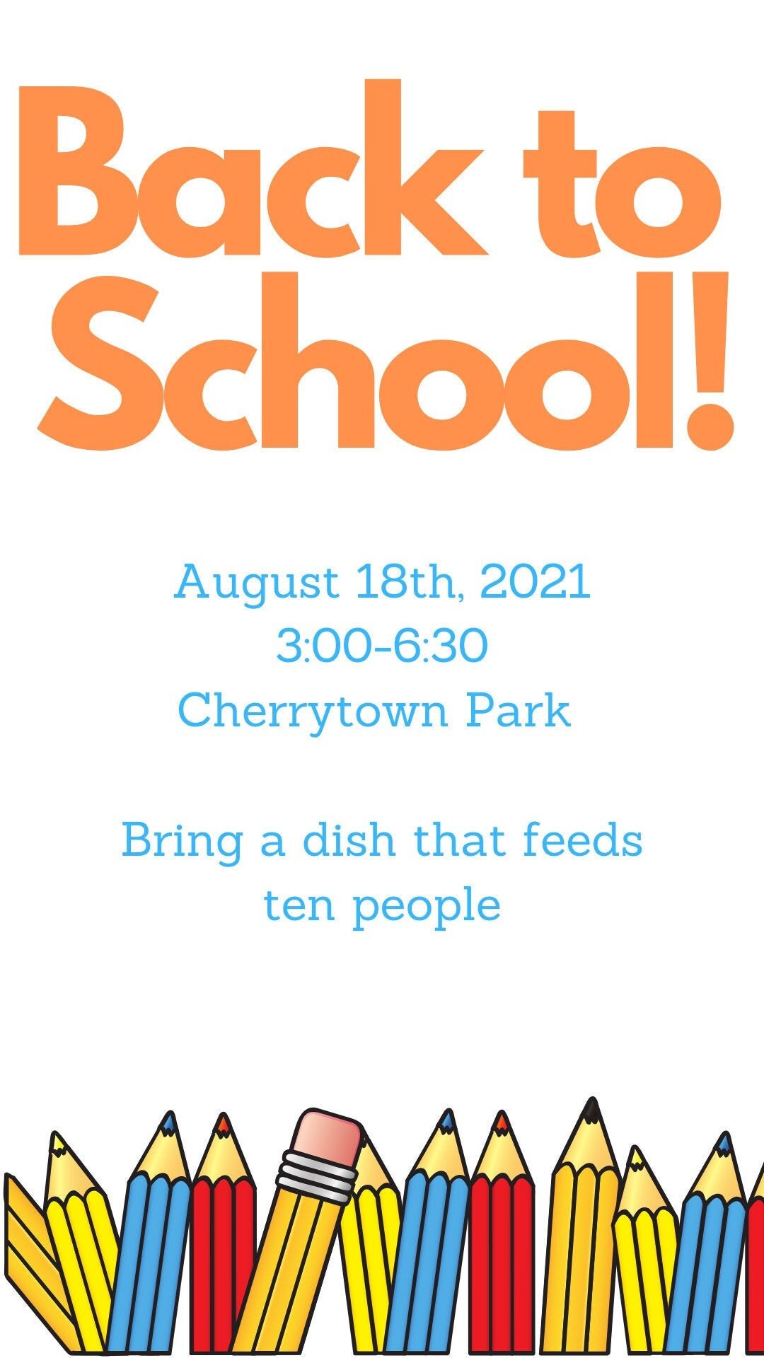 Back to School Invitations-date Where When and Details - Etsy