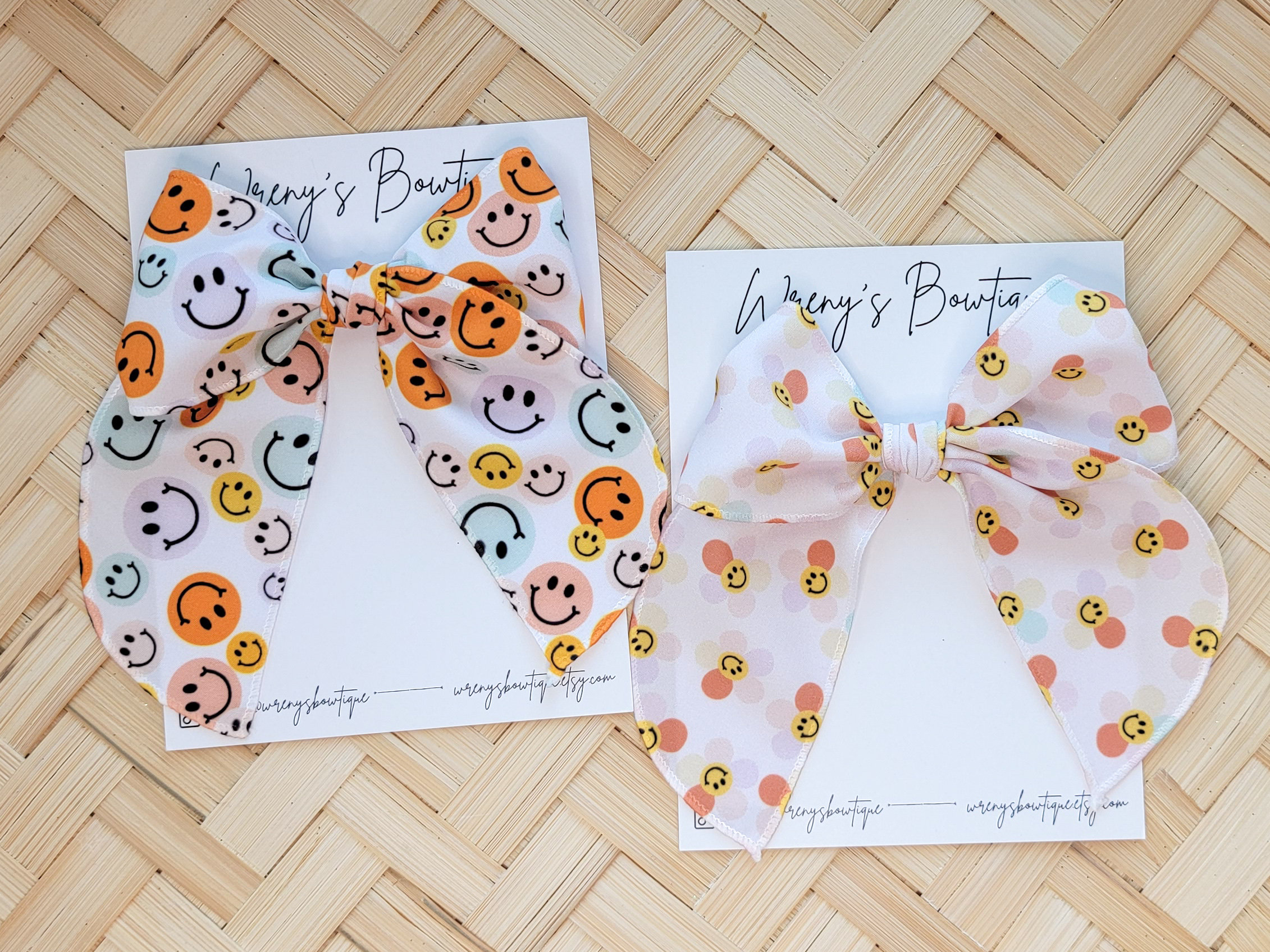 Smiley Face With A Bow