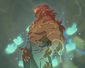 Zelda Ganon Fan Art - Etsy