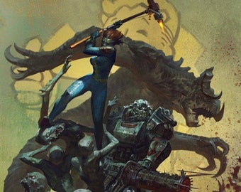 Fallout Oil Painting - Etsy