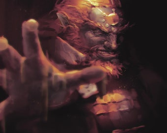 Zelda Ganon Fan Art - Etsy