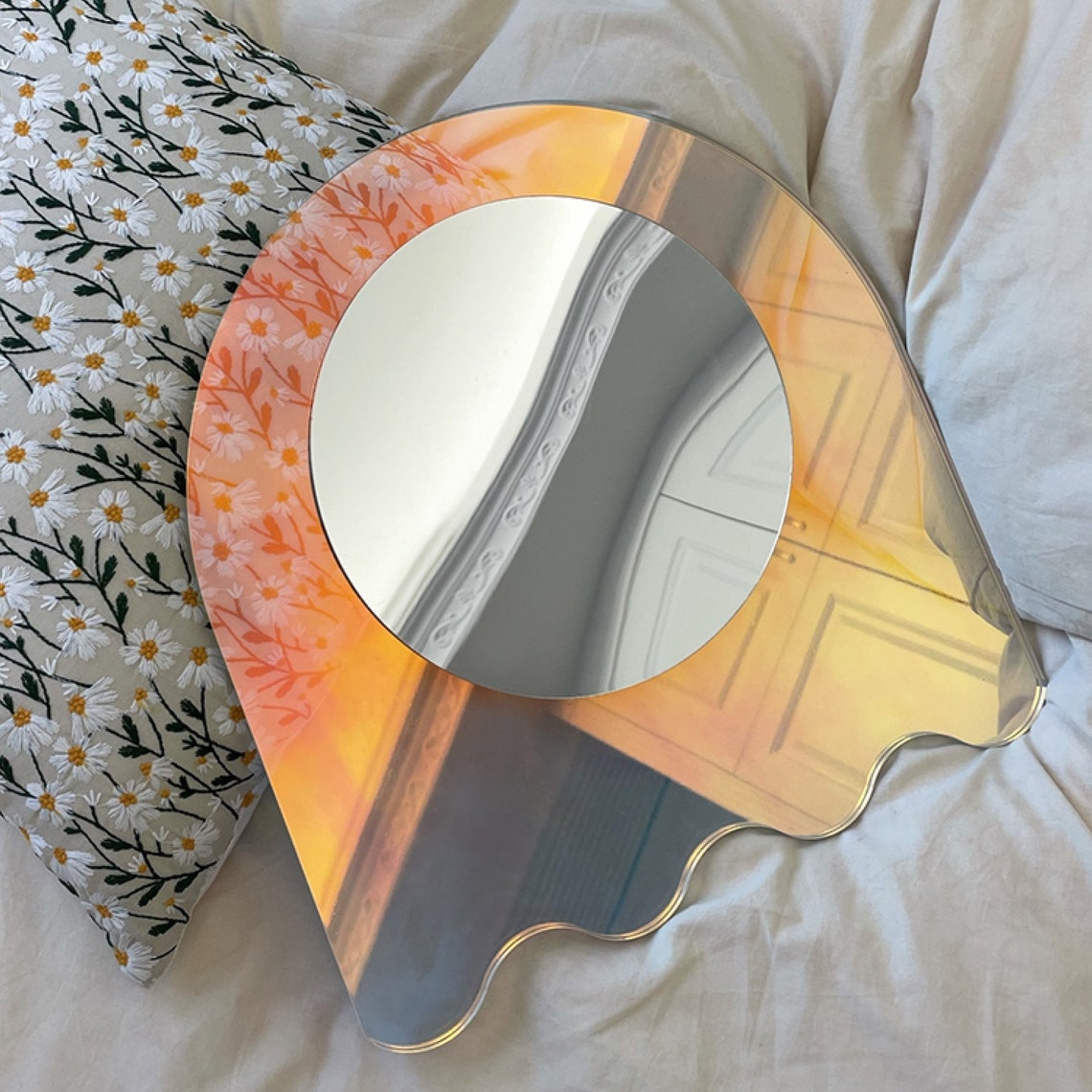 Acrylic Frame Mirror Star Table Mirror Large Abstract - Etsy