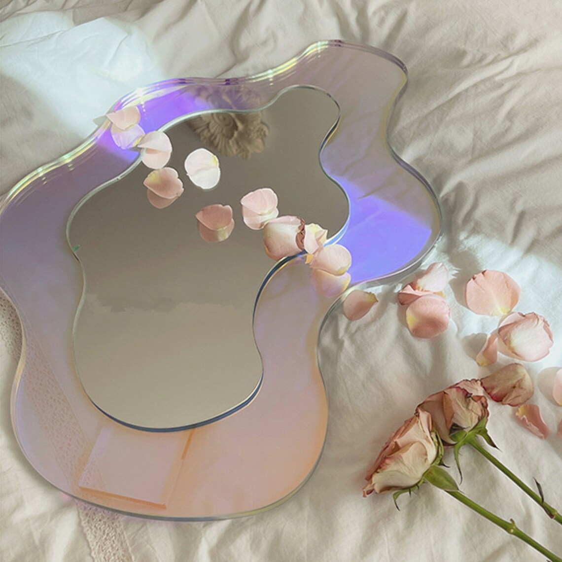 Acrylic Frame Mirror Star Table Mirror Large Abstract - Etsy