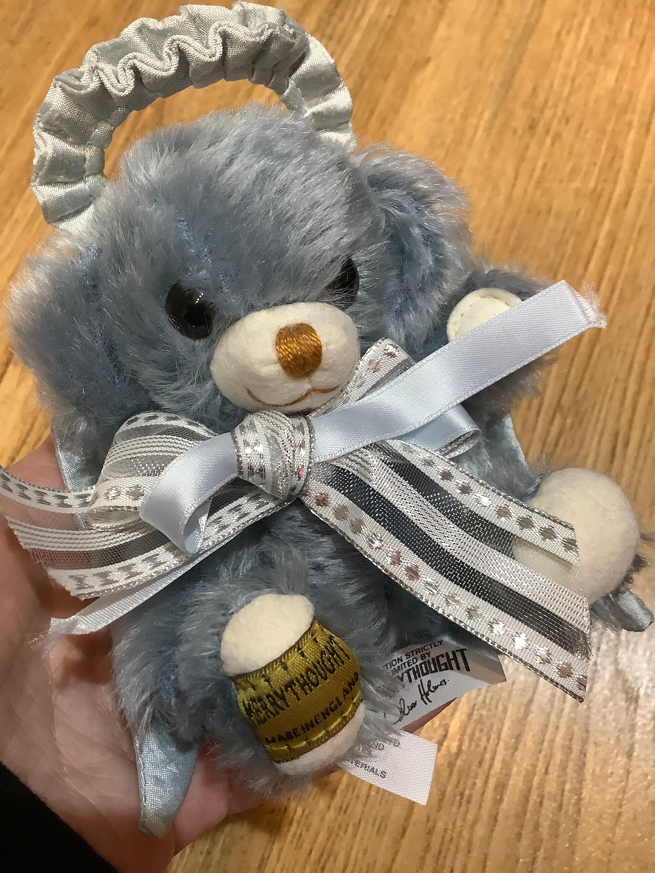 Merrythought Blue Angel Vintage Micro Cheeky Limited Edition - Etsy