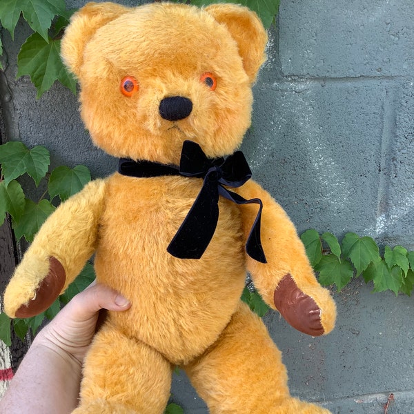 Vintage Chad Valley Teddy - Etsy