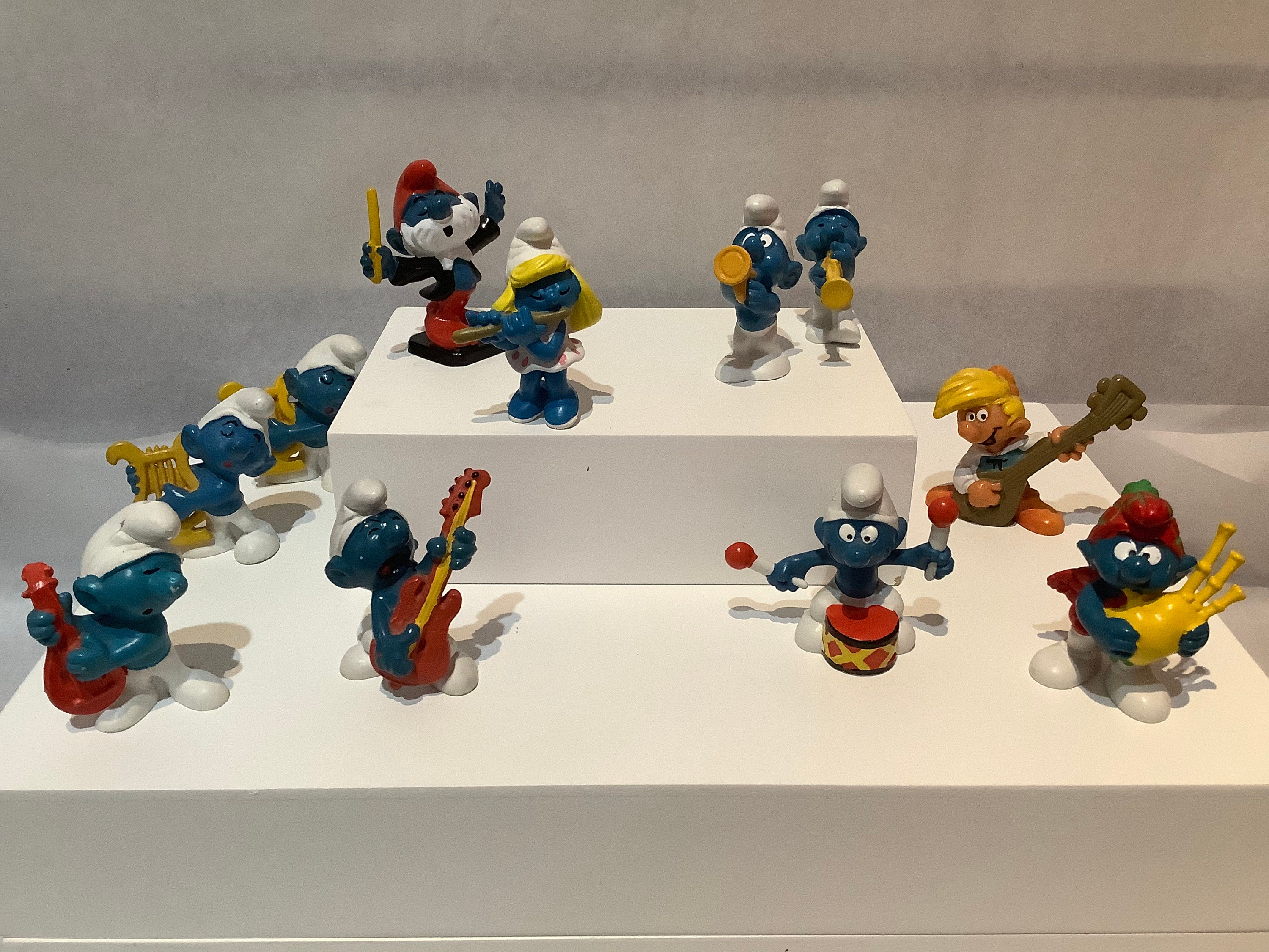 Vintage Smurf Musician Figurines Sold Separately - Etsy