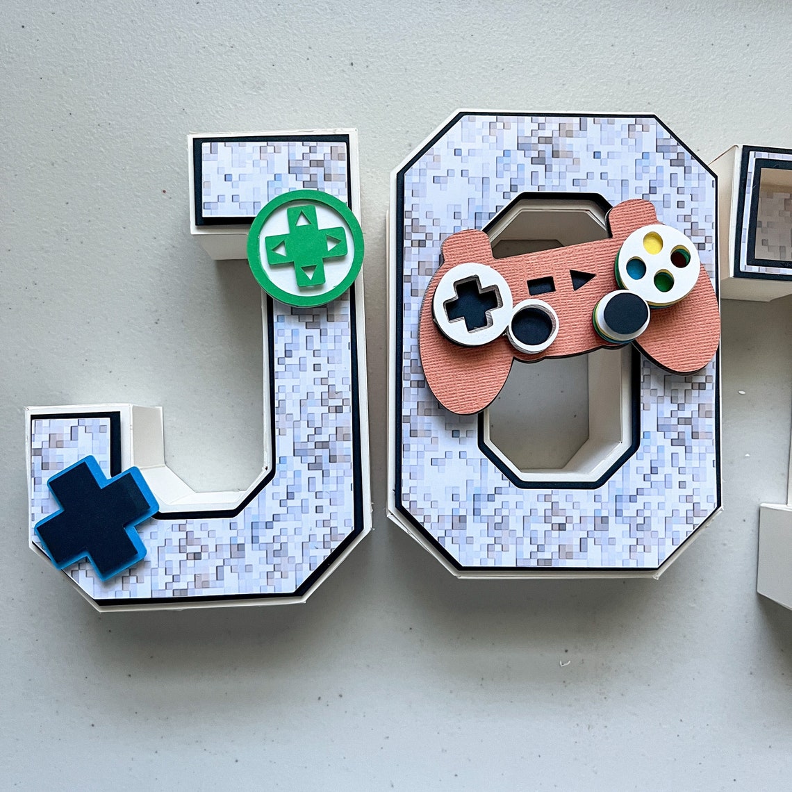 Gamer 3D Letters Gamer Party Decorations 3d Letter Gamer - Etsy