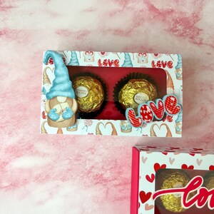 Valentines Favor Box Gift Chocolate Valentines Box School Gift Candy ...