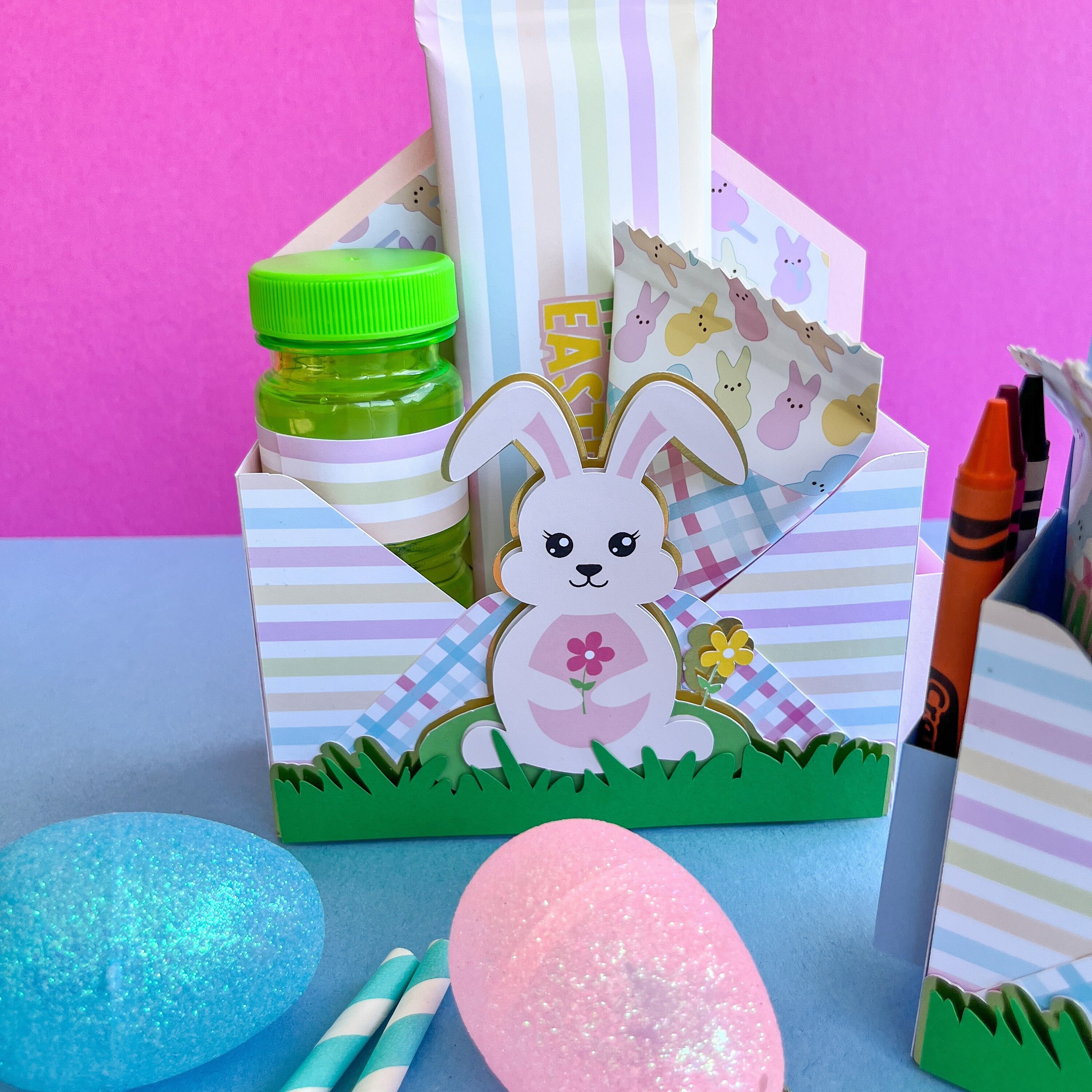 Bunny Favor Boxes, Party Decorations, Easter Party, Easter Bunny Treat ...