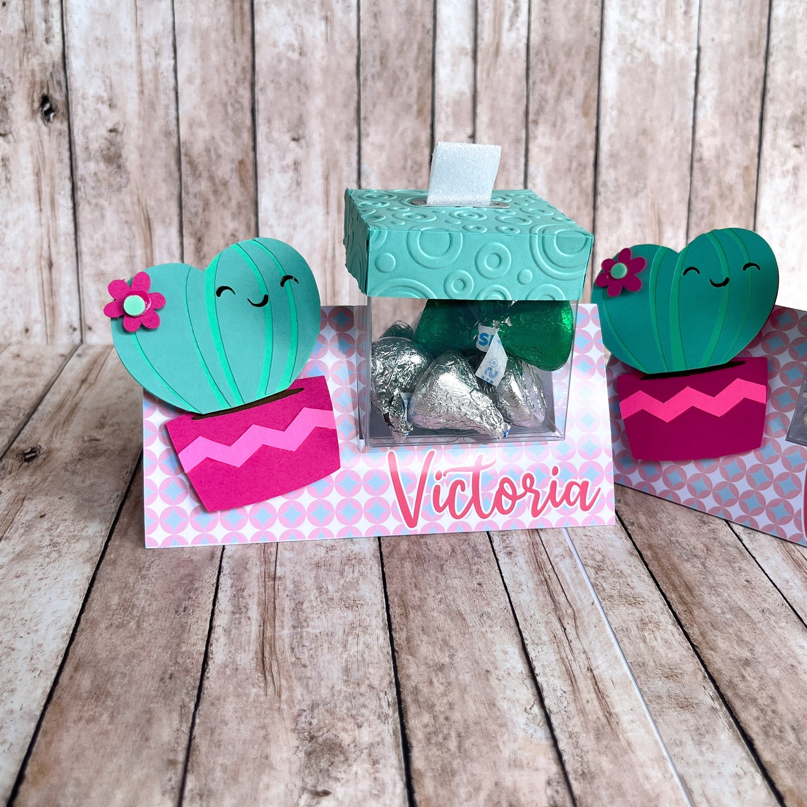 Cactus Favor Box Cactus Gif Box Cactus Decoration Candy - Etsy