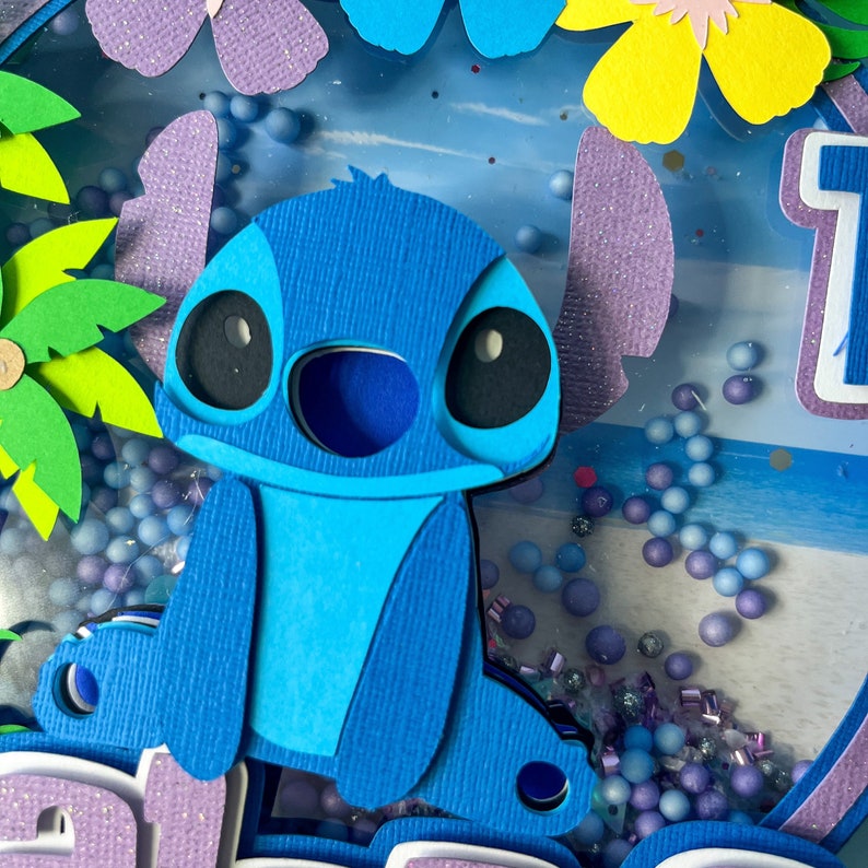 Stitch Cake Topper Stitch Party Decorations Stitch Shaker - Etsy