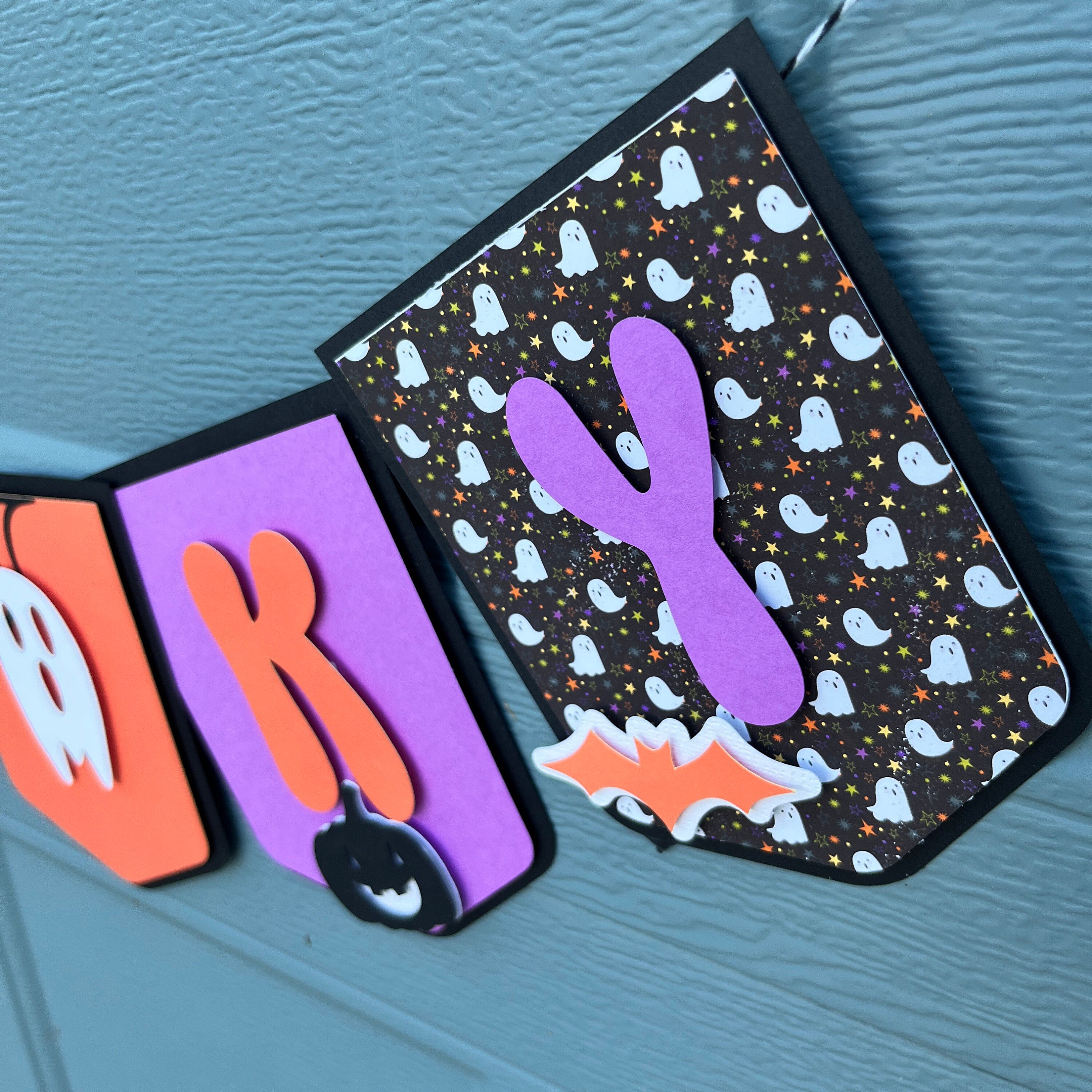 Halloween Spooky Banner Party Decorations Halloween Party - Etsy