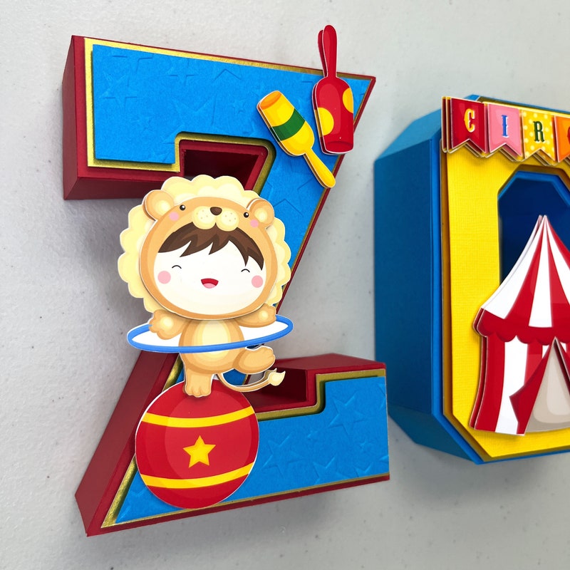 Carnival Letters - Etsy