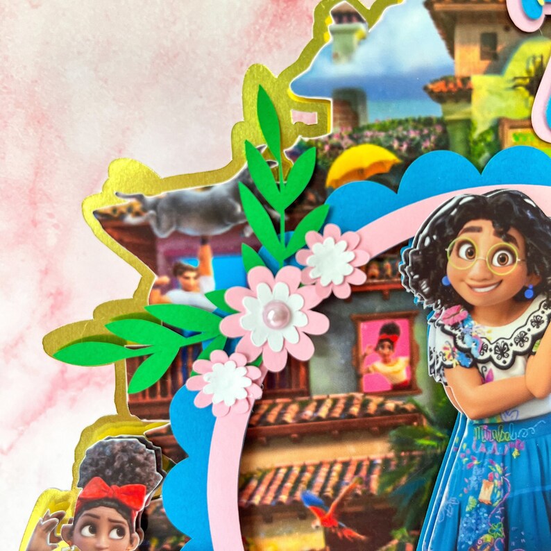 Encanto Mirabel Cake Topper Encanto Party Decorations - Etsy