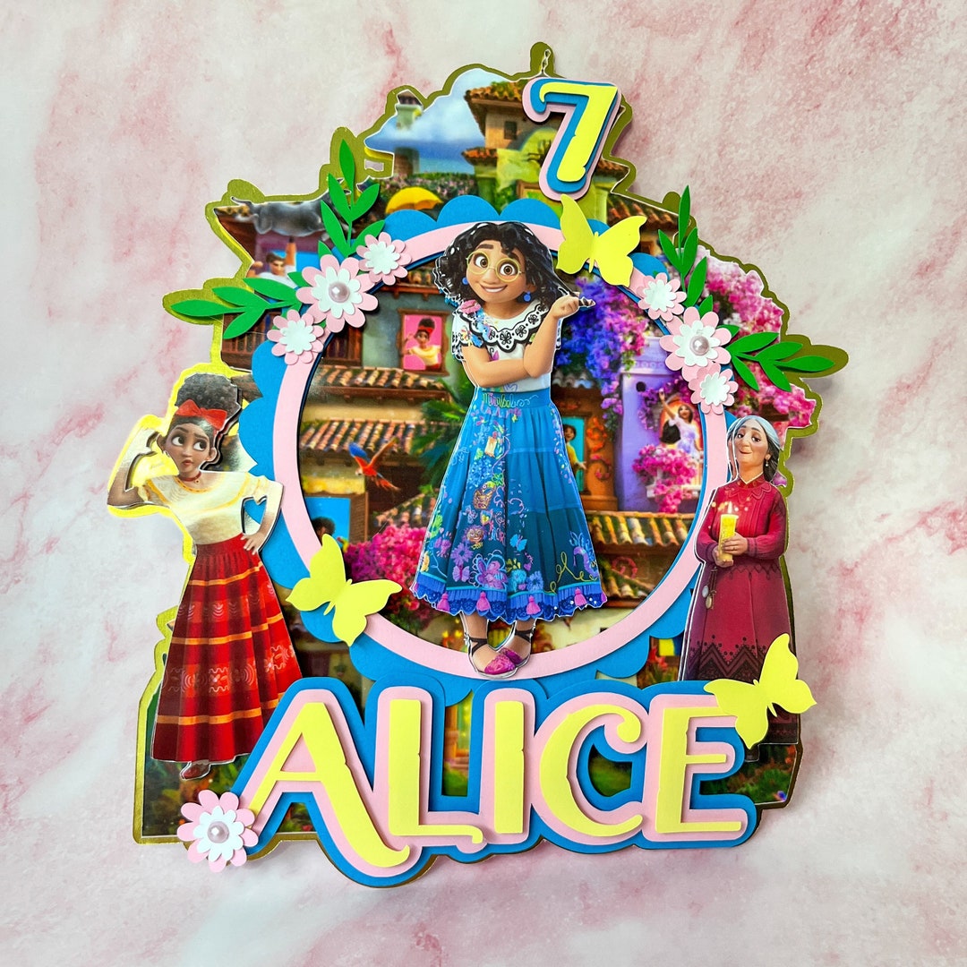 Encanto Mirabel Cake Topper, Encanto Party Decorations, Mirabel Cake ...