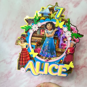 Encanto Mirabel Cake Topper, Encanto Party Decorations, Mirabel Cake ...
