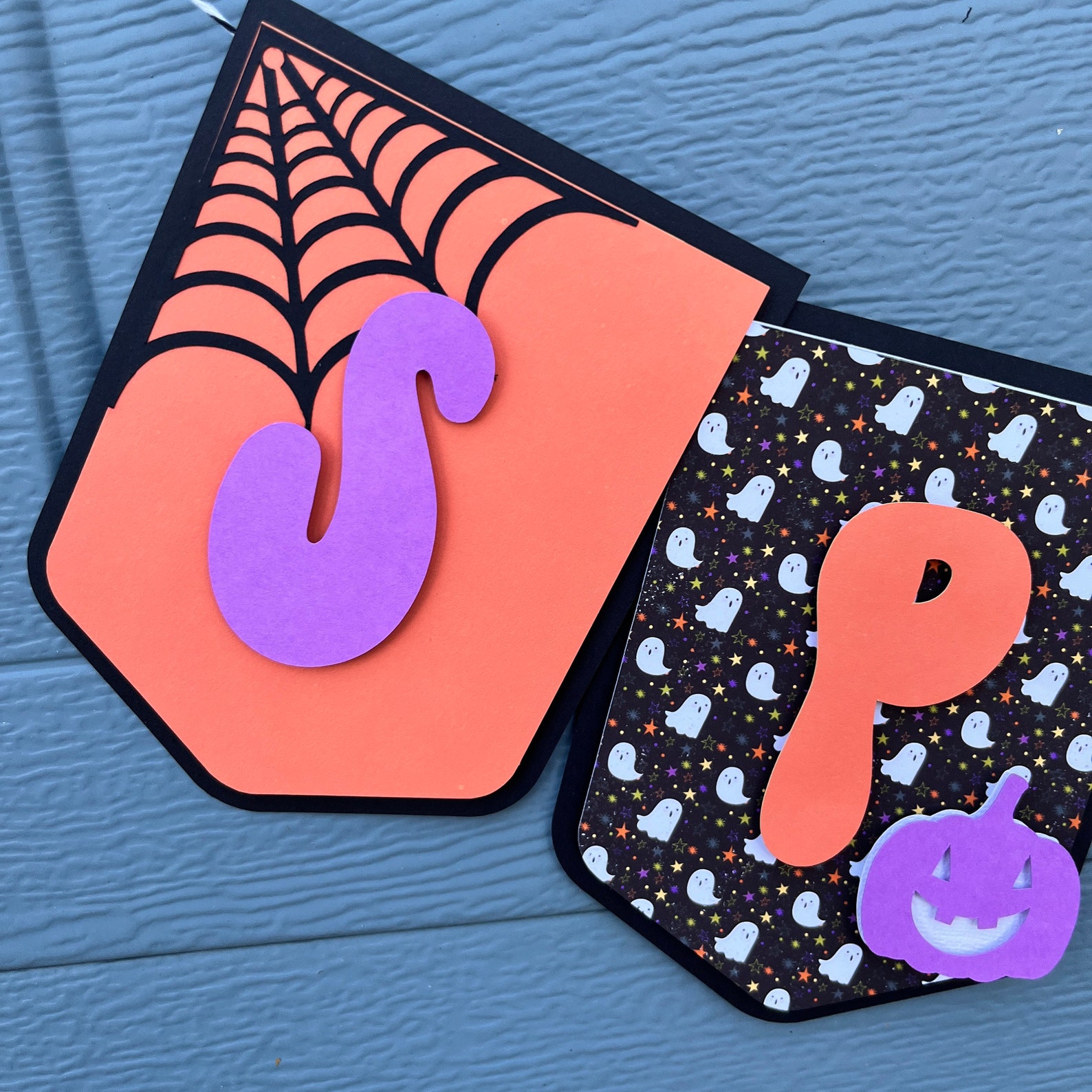 Halloween Spooky Banner Party Decorations Halloween Party - Etsy
