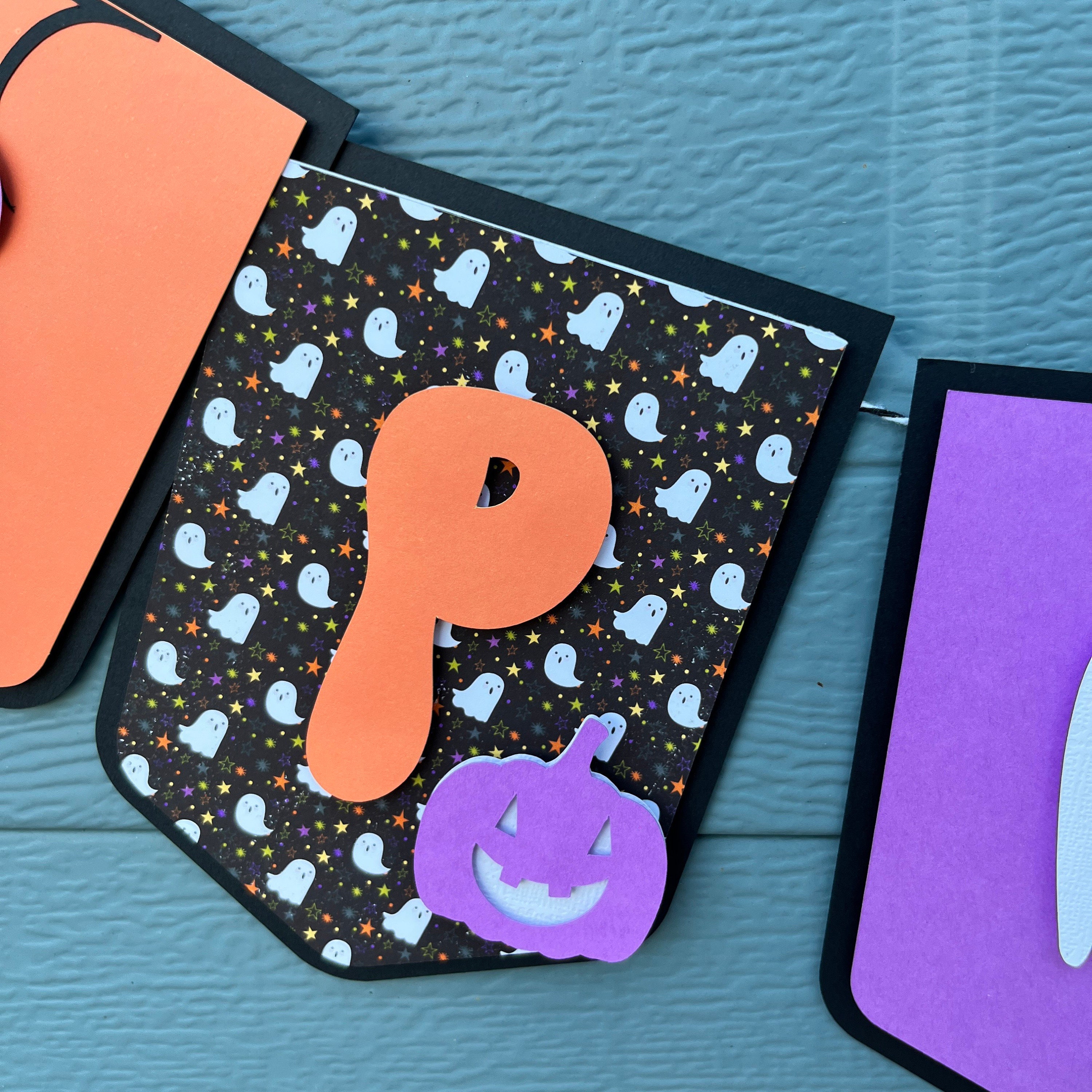 Halloween Spooky Banner Party Decorations Halloween Party - Etsy