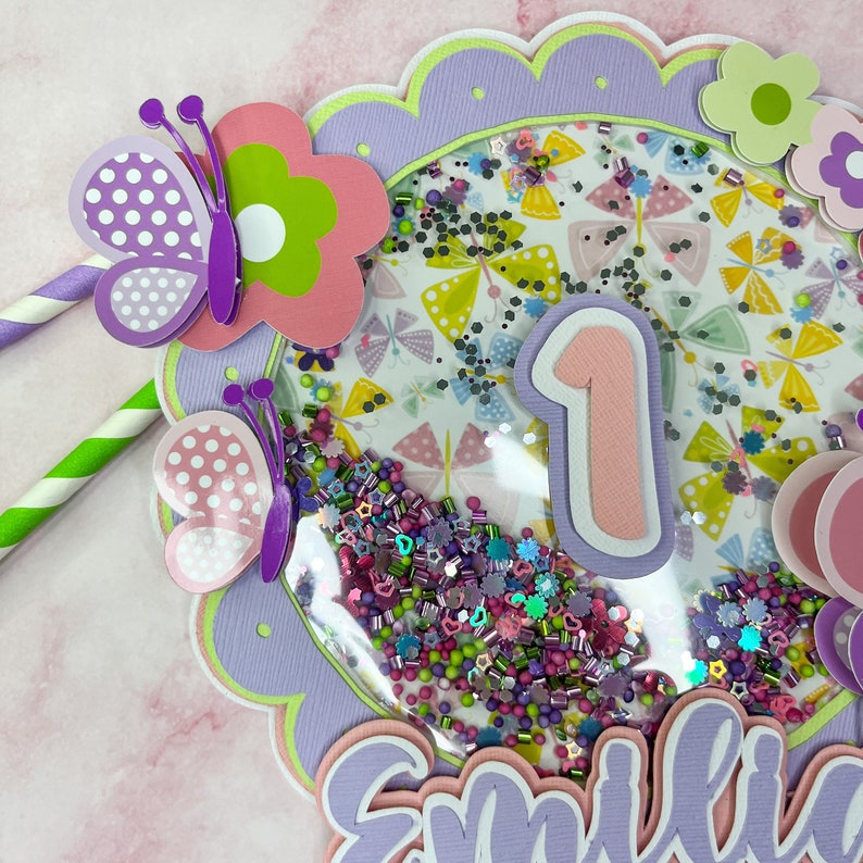 Butterfly Cake Topper, 3D Butterfly Cake Topper, Butterfly Party ...