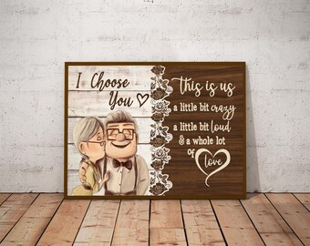 UP Inspired Adventure is Out There Wooden Sign With Button - Etsy