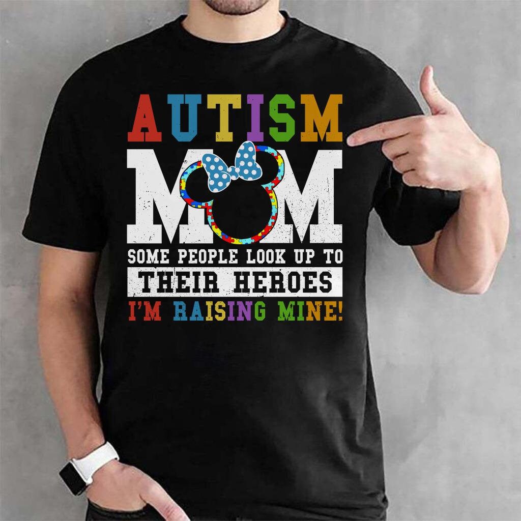 Minnie Mouse Autism Mom Awareness Shirt Disney Autism Mom - Etsy