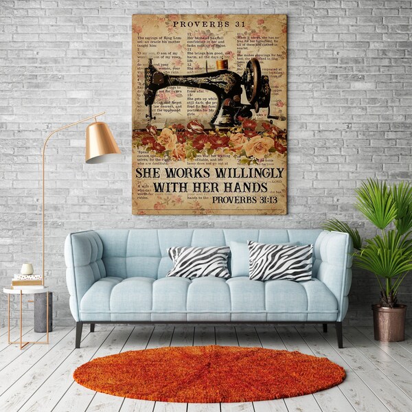 Sewing Machines Poster - Etsy