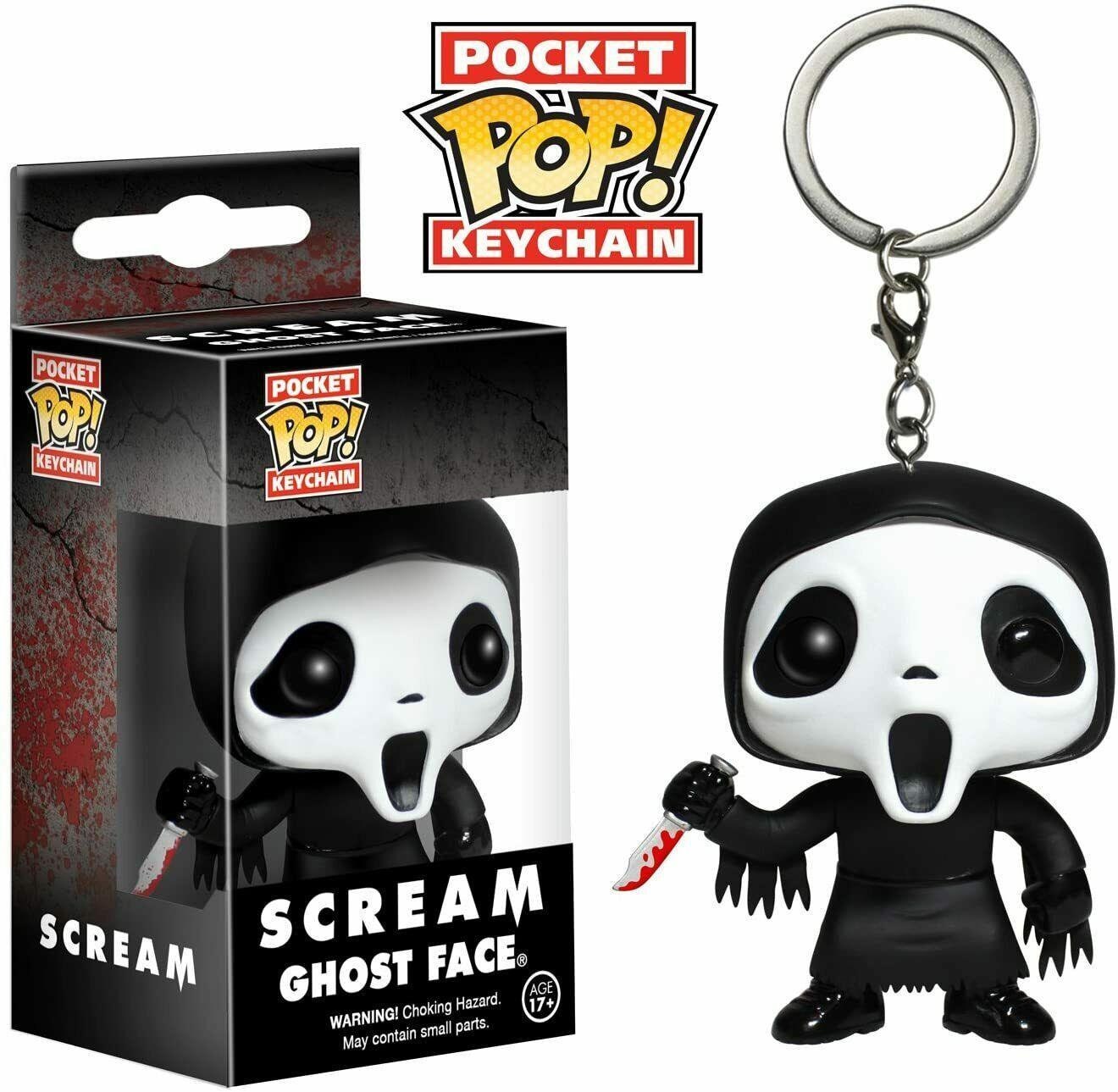 Horror Movie Scream PVC Keyring Ghost Face Figure Funko POP - Etsy