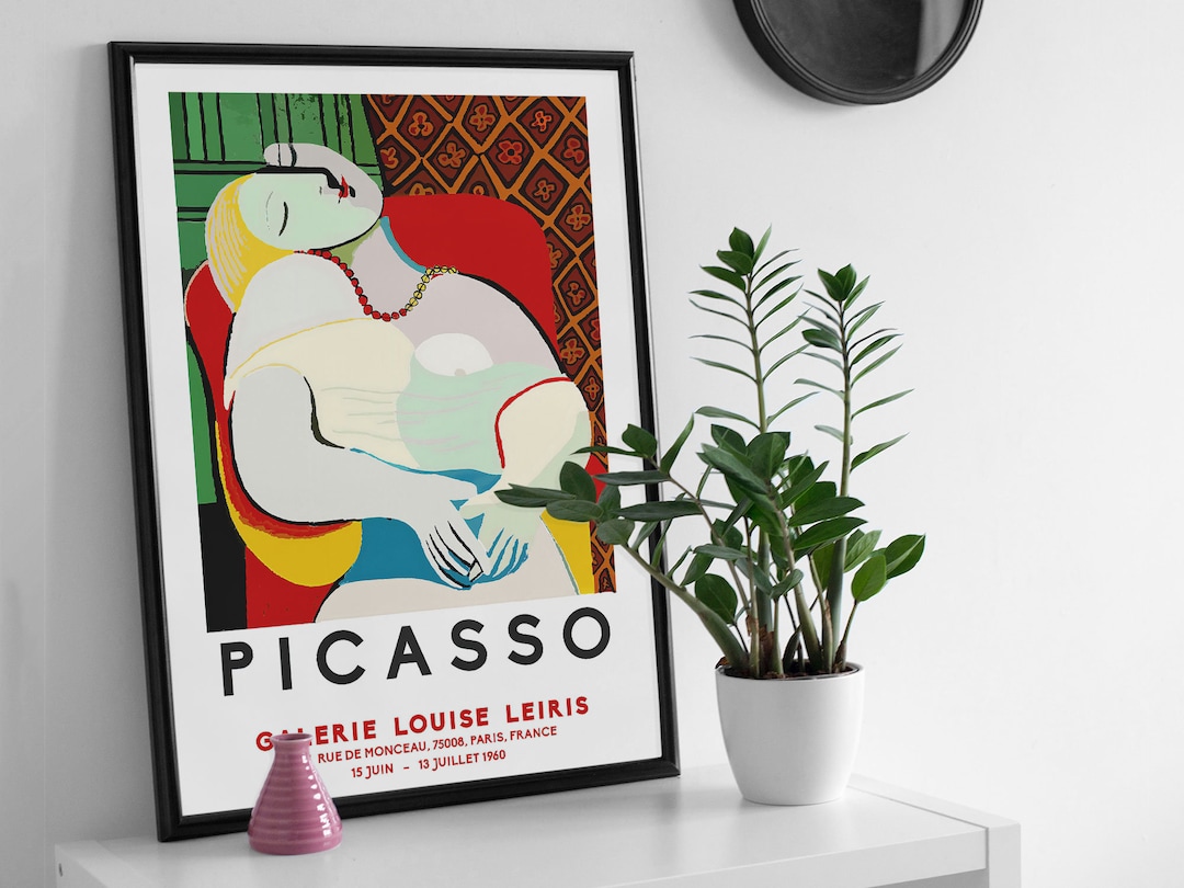 Le Reve by Pablo Picasso Art Print, Picasso Print, Picasso Poster ...