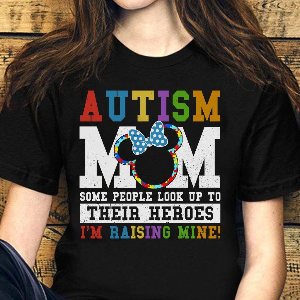 Minnie Mouse Autism Mom Awareness Shirt Disney Autism Mom - Etsy
