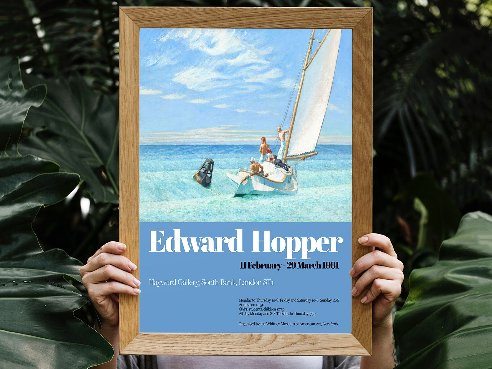 Edward Hopper Poster, Ground Swell Print, Hopper Exhibition Poster ...