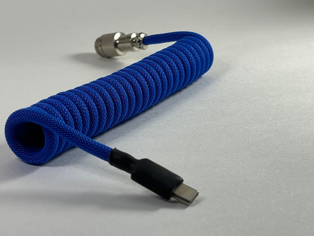 Custom Coiled Keyboard USB Cable - Etsy