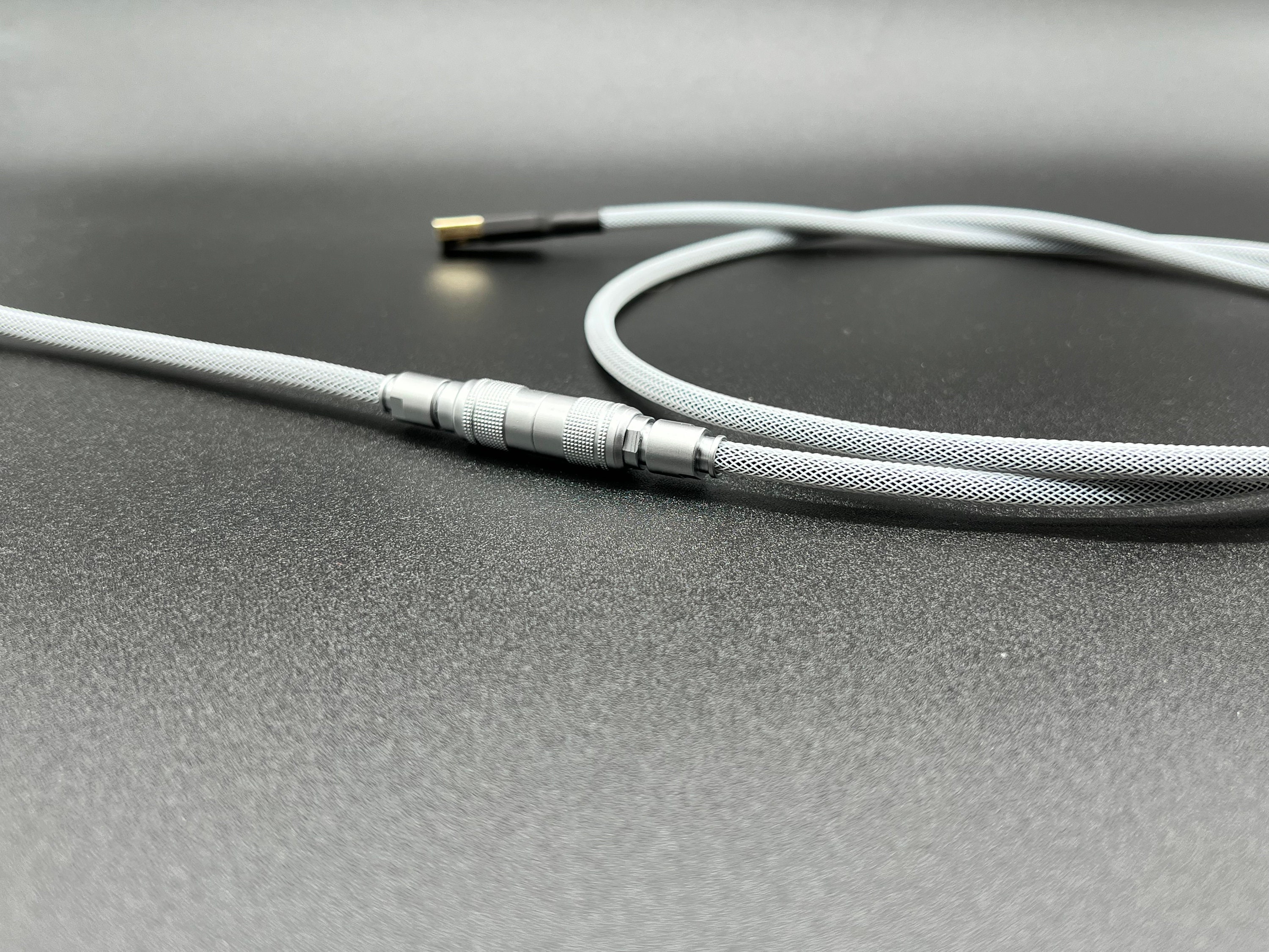 Custom Straight Keyboard Cable (white&black) - Etsy